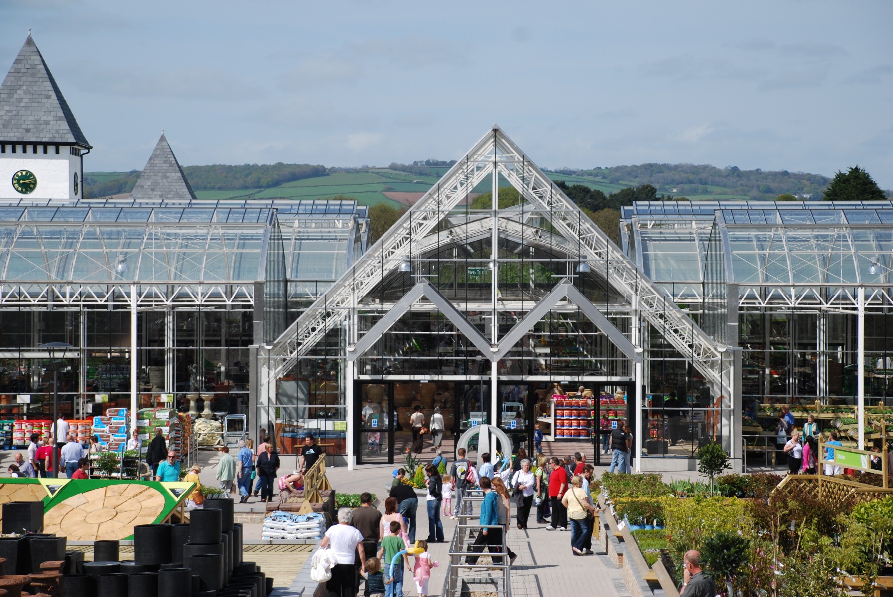 Smiemans built retail & garden centre @ shopping centre Trago Mills