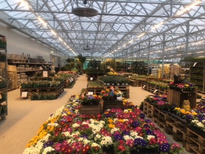 New garden centre build for Billig Blomst DK